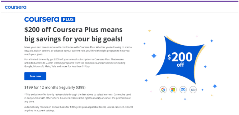 Coursera Plus Free Trial 2025: Access 7 Days Offer
