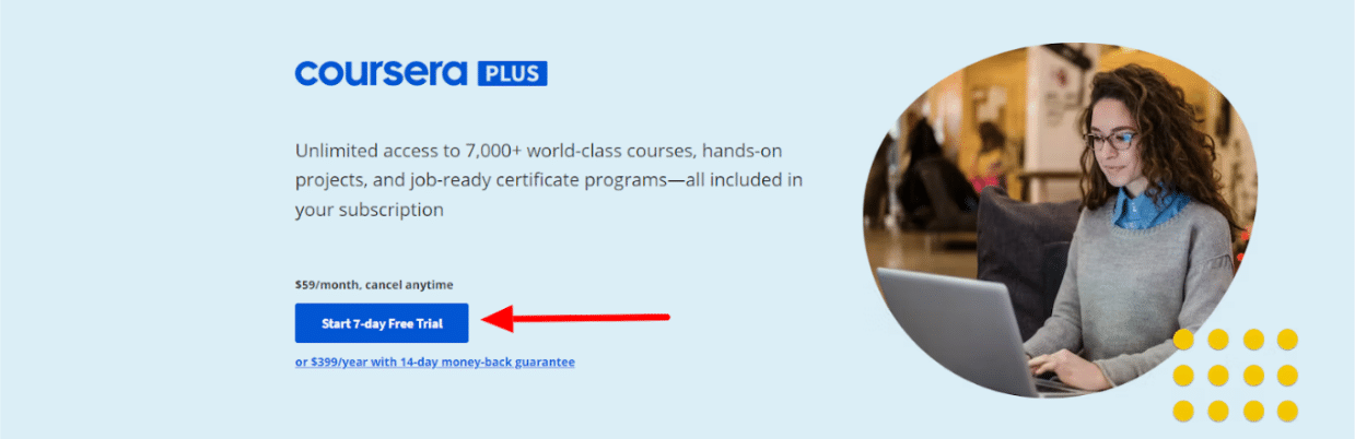 Coursera Plus Free Trial 2025: Access 7 Days Offer